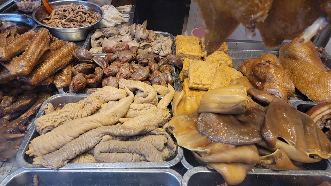 Marinated Goose Gizzards Wings Feet Liver, ,Juicy Goose Breast #ASMR # ...