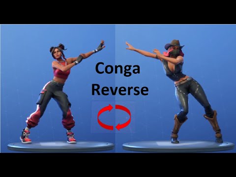 *New* Fortnite Conga Reverse - YouTube