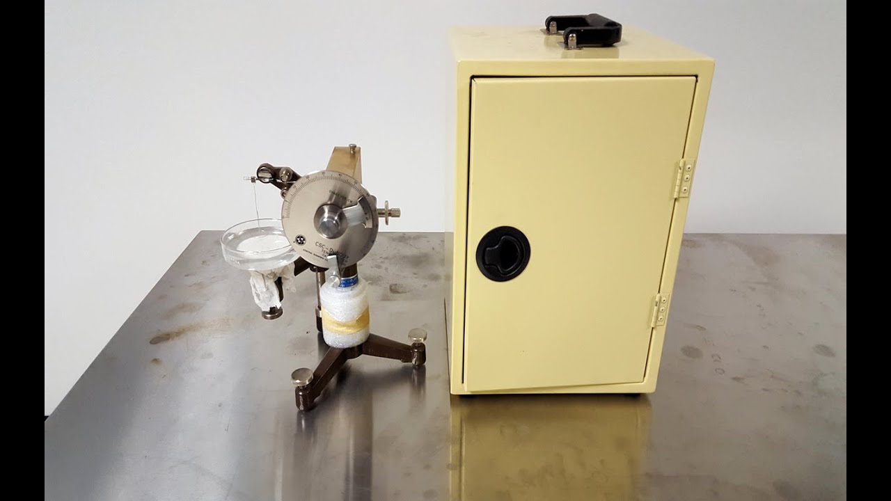 CSC Scientific 70535 Tensiometer #60694 - YouTube