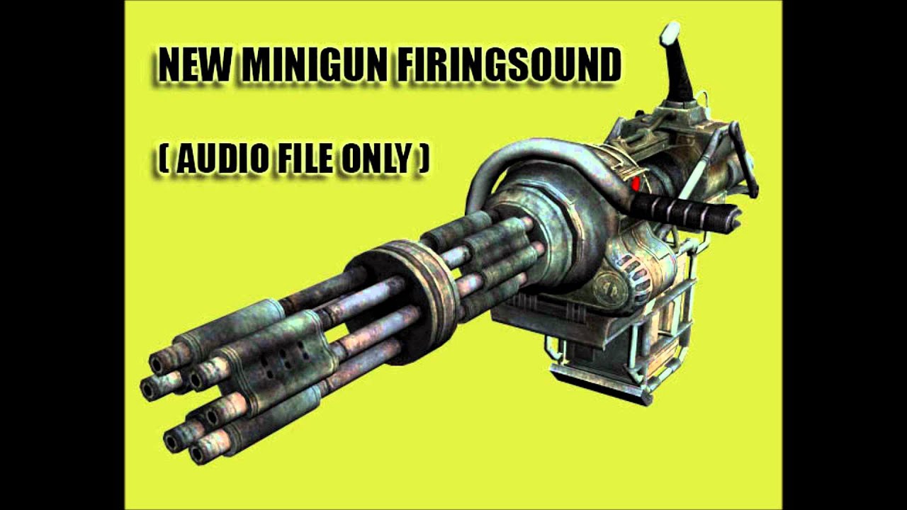 New Minigun sounds for Fallout 3 - YouTube
