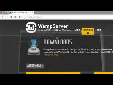 Descarga e Instala Wampserver 2 5 en Windows 8 1 update 1 para tu pc - YouTube