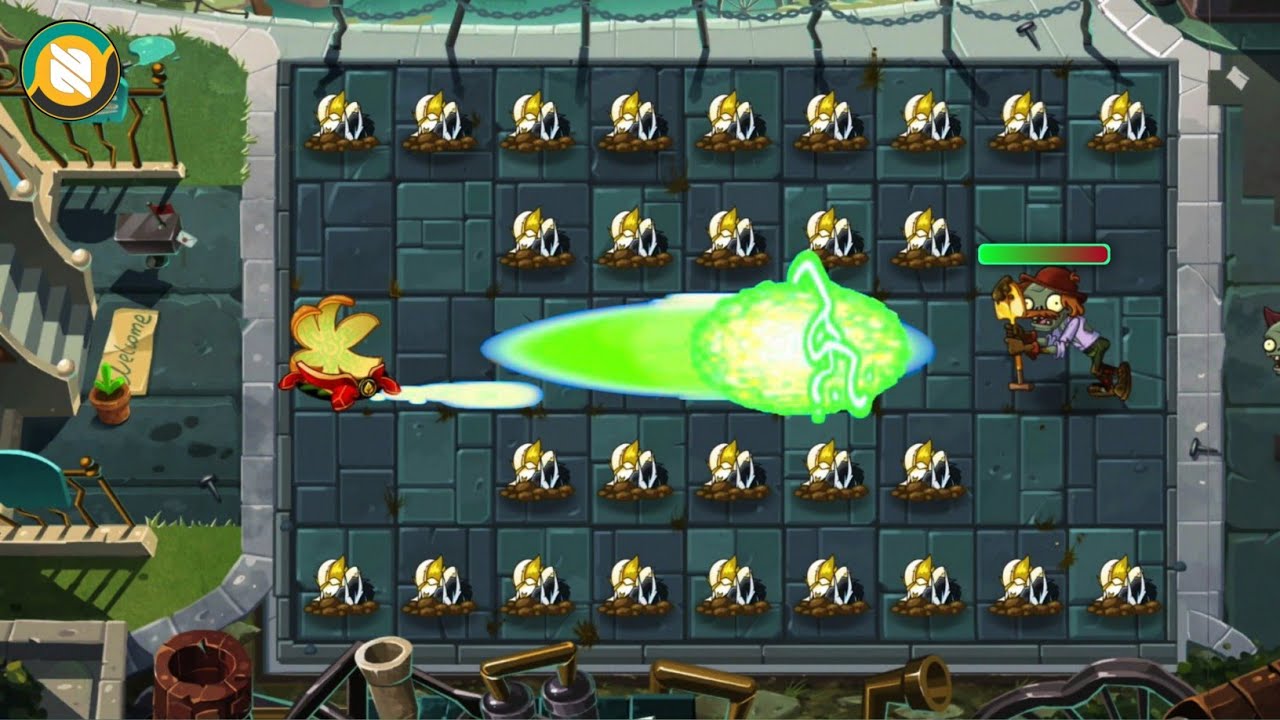 Pvz 2 - 100 Plants Level Max Vs Excavator Zombie 60000 Hp !! Plants Vs ...