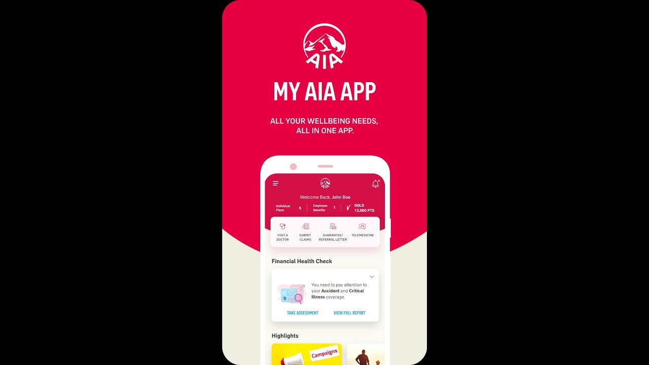 Get Started AIA Vitality With Simple Steps Through MyAIA App - YouTube