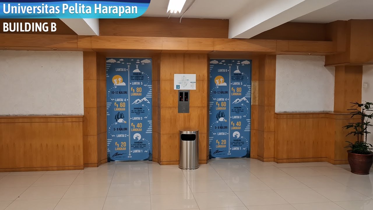LG Elevators - Universitas Pelita Harapan, Tangerang (UPH, Building B ...