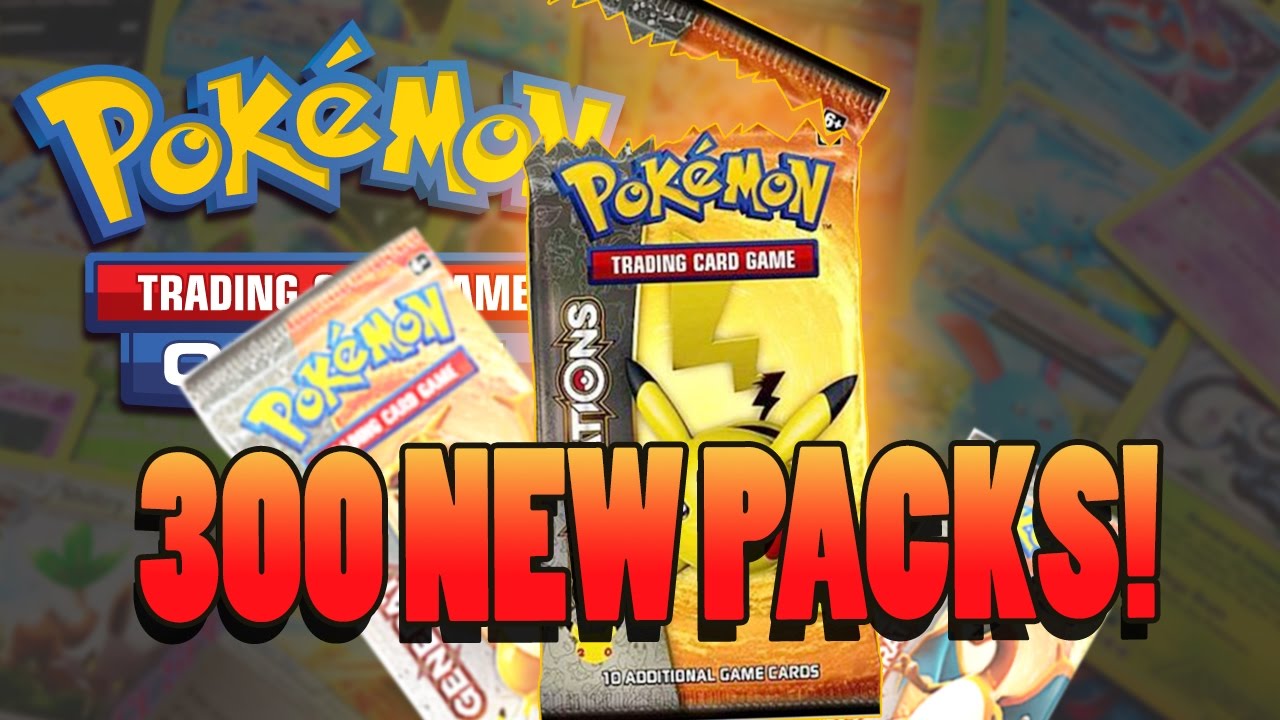 OMG OVER 300 NEW PACKS TO OPEN!!! | Pokemon Trading Card Game Online ...