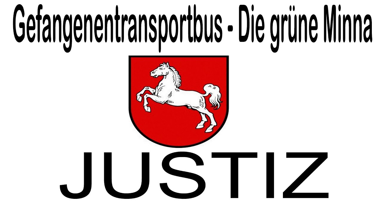🔴 DIE GRÜNE MINNA - Tag der Niedersachsen - SPEZIALFAHRZEUG DER JUSTIZ ...