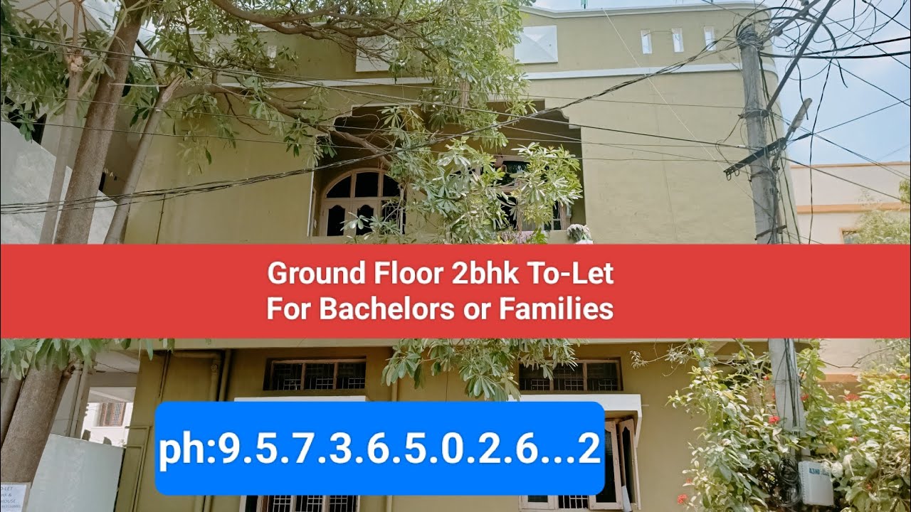 To-Let 2bhk Ground Floor For Bachelors or Families Near to K.u ...