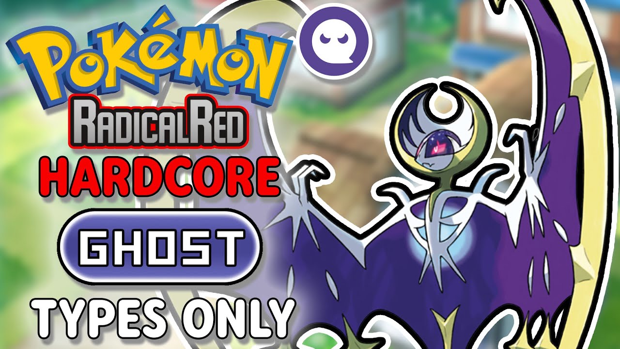 Pokémon Radical Red Hardcore - GHOST Types Only LIVE! Day 3 - YouTube
