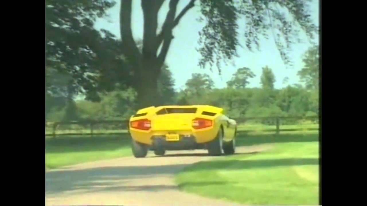 Old Top Gear 1991 - Lamborghini Countach 20th Anniversary - YouTube