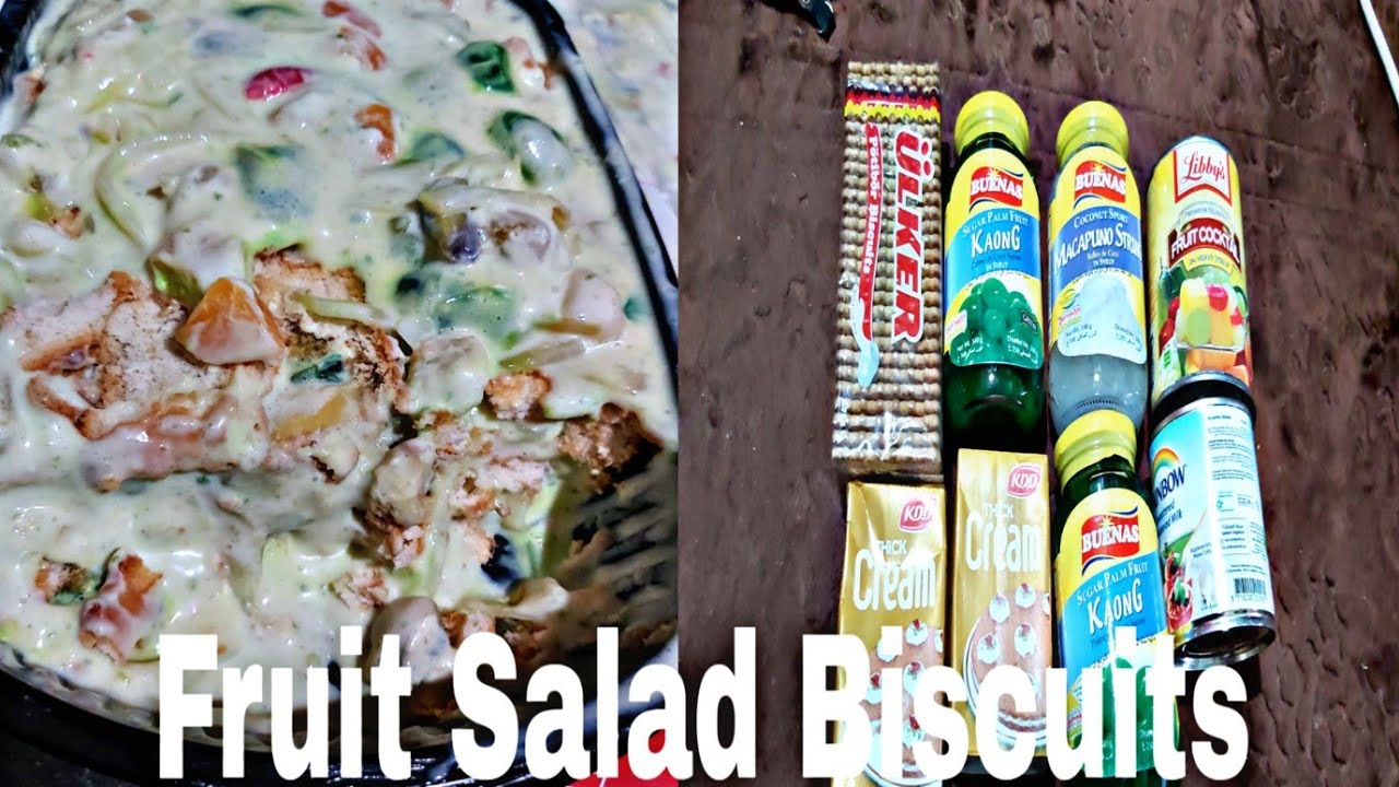 Fruit Salad Biscuits How to Make Fruit Salad Biscuits - YouTube
