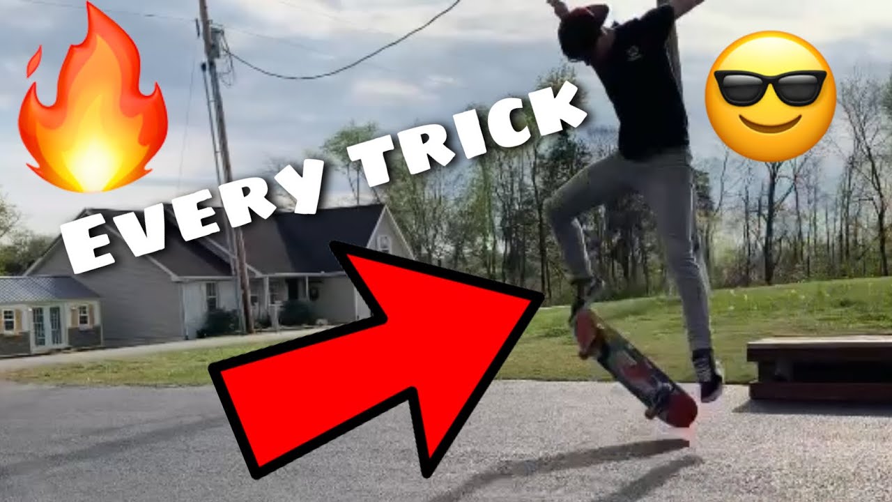 EVERY trick I know! - YouTube