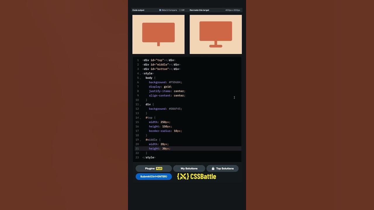 Css Battle Daily Targets July 19 Cssbattle Codingshorts Coding Css Youtube