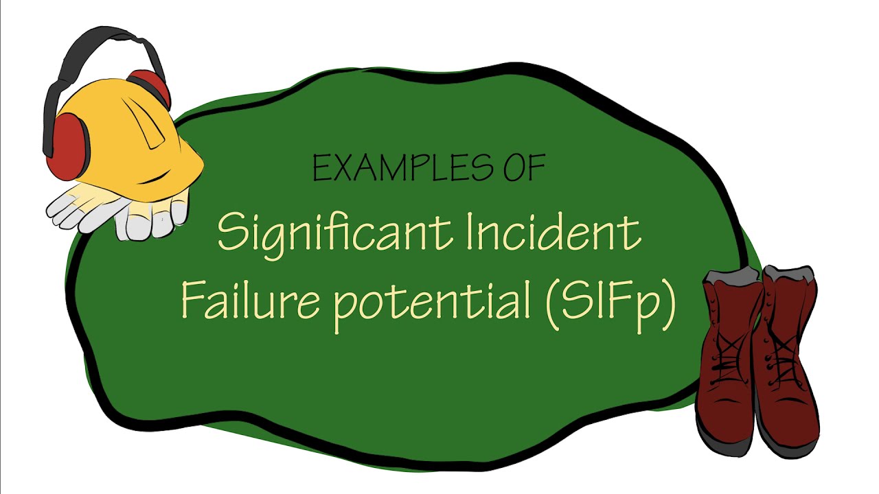 Examples of Significant Incident Failure Potential (SIFp) - YouTube