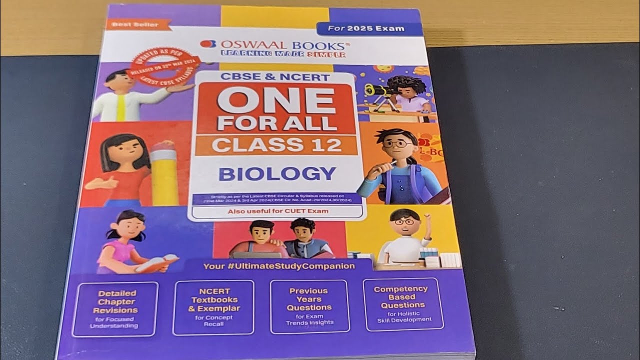 Oswaal One For All Biology Question Bank Class 12TH Full Review With Detailed Chapters #oswaal ...