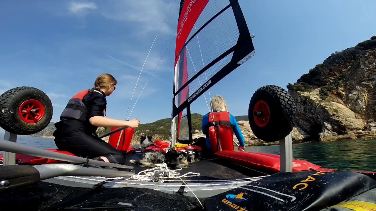 SEGELN auf ELBA mit HAPPY CAT "Hurricane" - Clip 5 - Kat-PADDELN bei ...