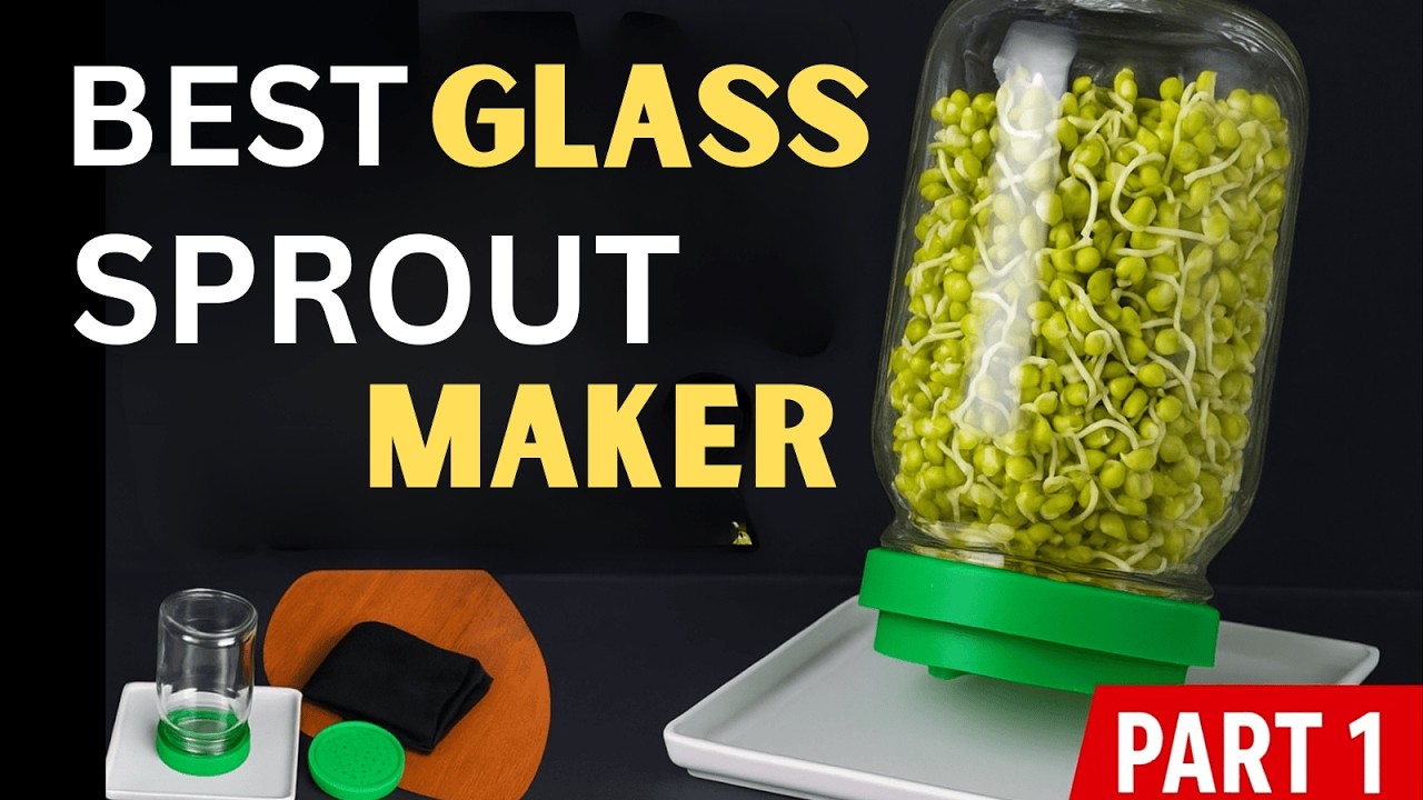 Best Glass Sprouts Maker Unboxing 🥗 | Healthy Sprouting at Home ...