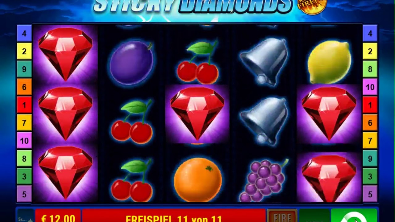 Sticky Diamonds RED HOT FIREPOT - Bally Wulff - YouTube