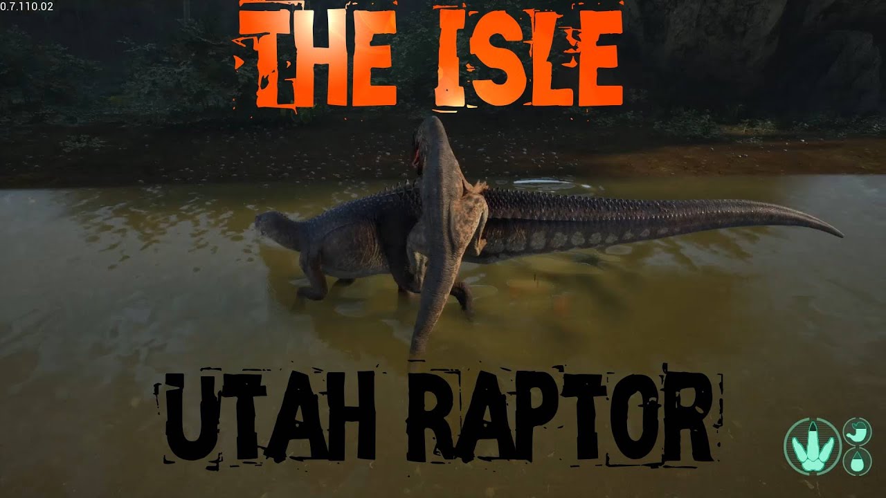 Pouncing and bouncing | Utah Raptor | The Isle Evrima - YouTube