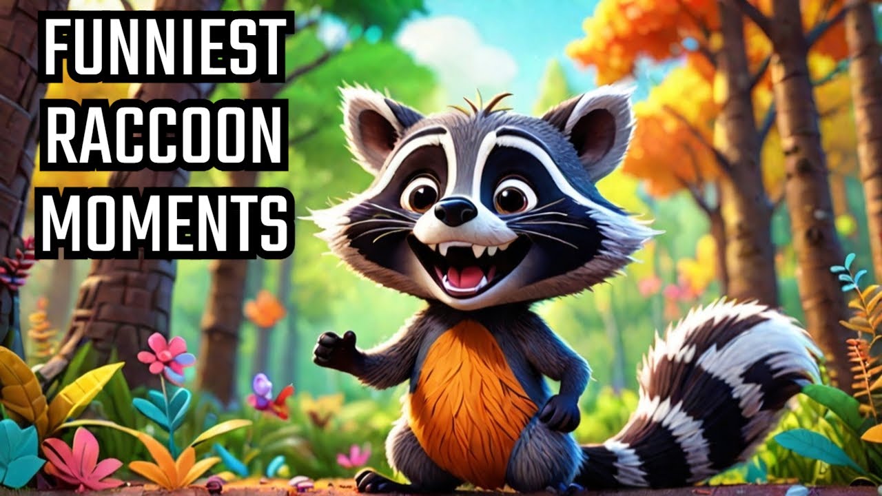Hilarious Raccoon Antics - YouTube