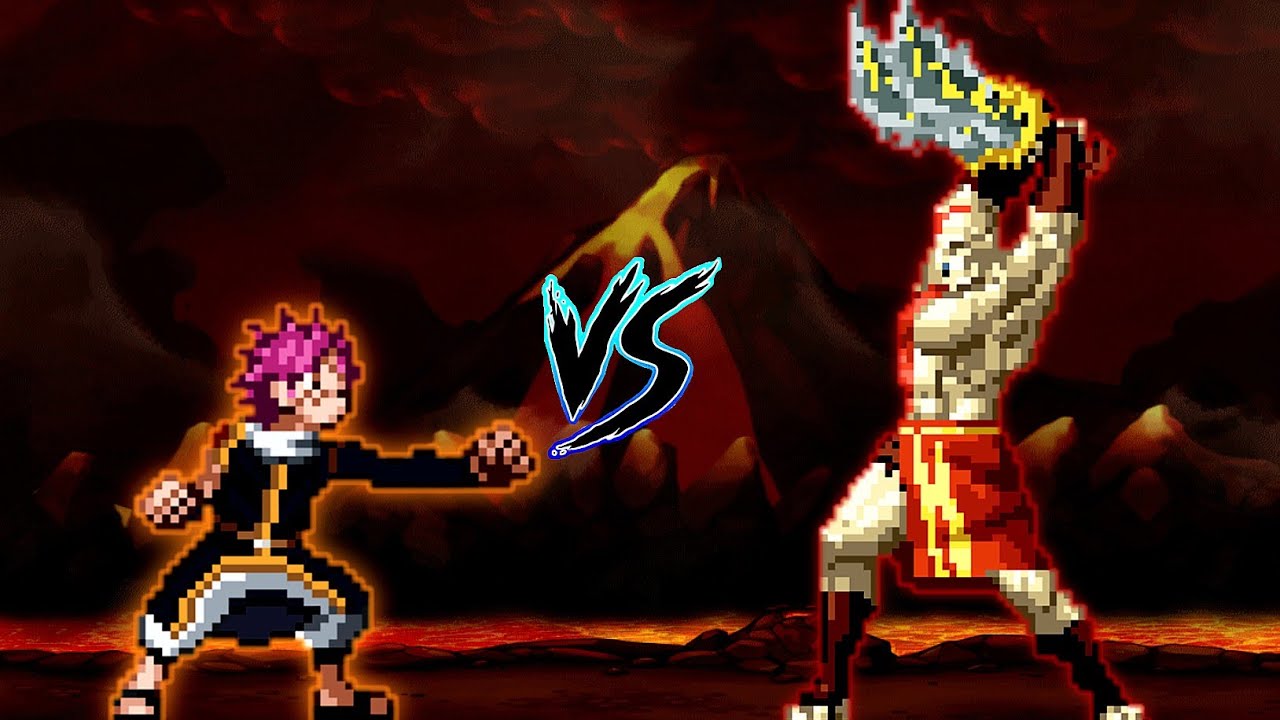 Natsu Dragneel (Inseph) (New) VS Kratos V2 in Jump Force Mugen - YouTube