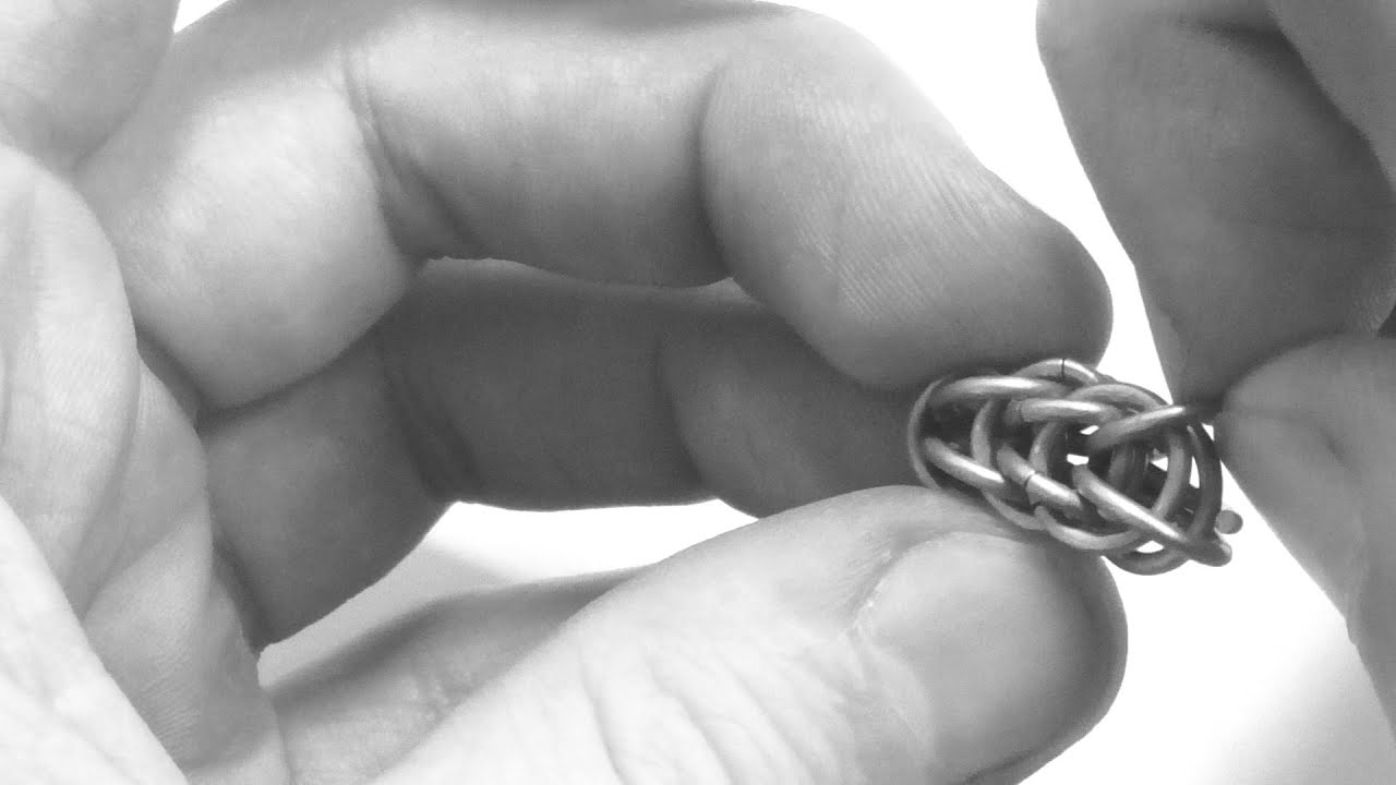 Full Persian Chain Mail Tutorial - YouTube