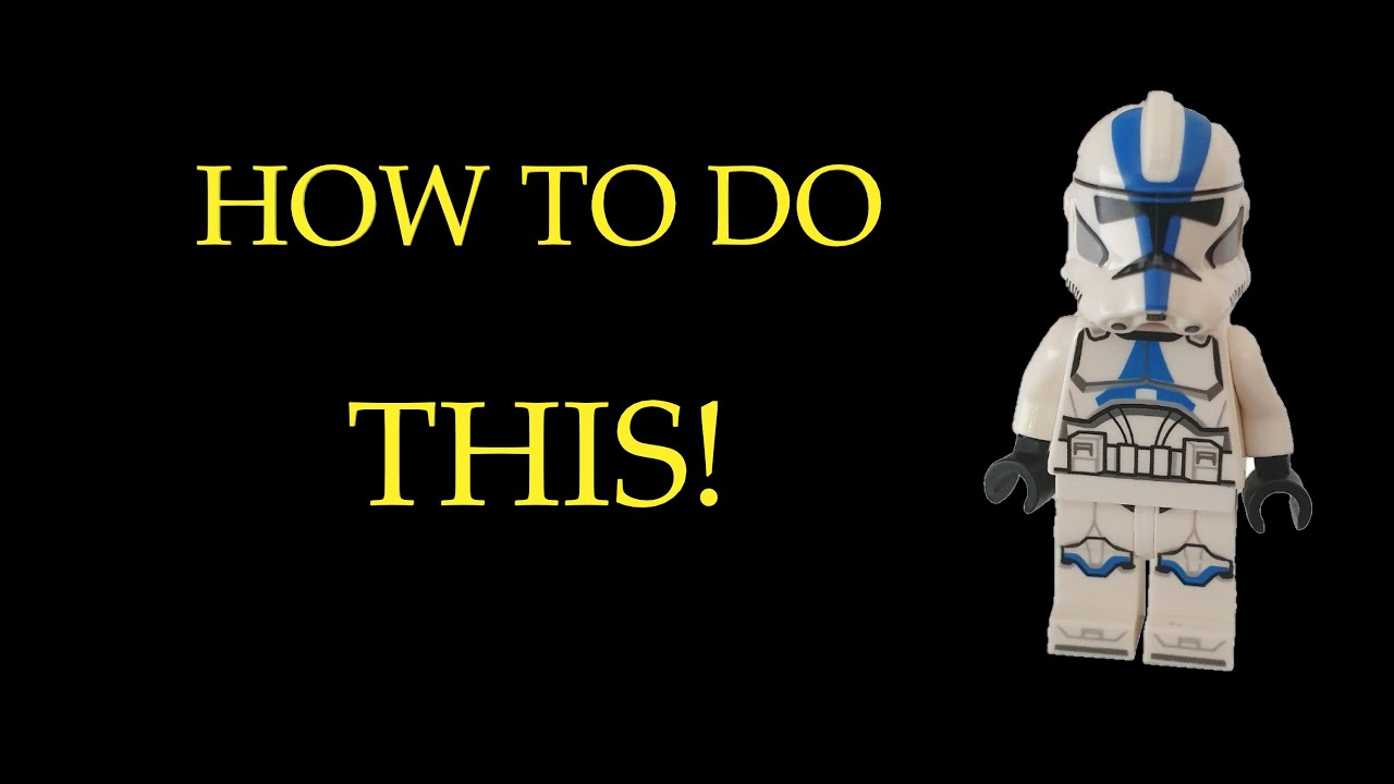 How to put a LEGO Minifigure together! (And take it apart!) - YouTube