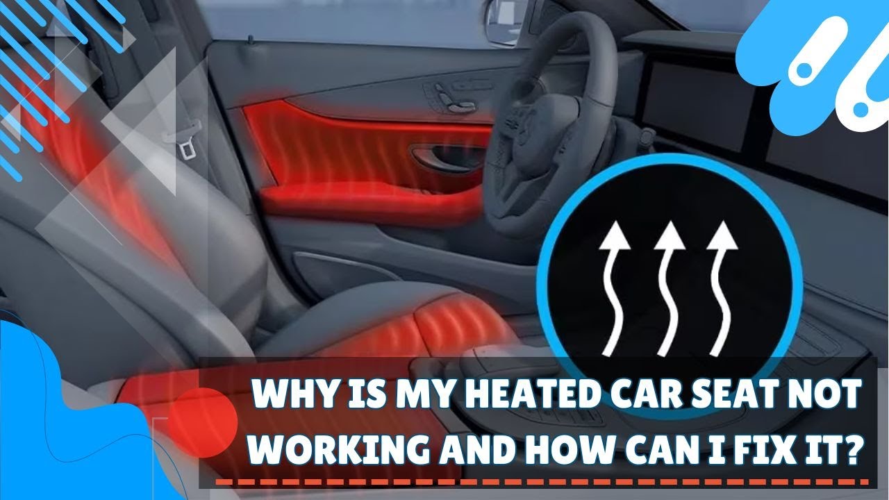 Why is my heated car seat not working and how can i fix it? - YouTube