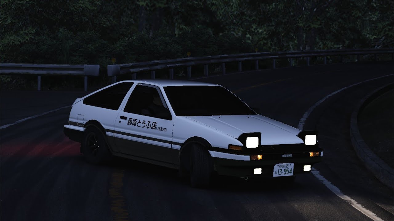 Initial D Space Boy Scene (Assetto Corsa) - YouTube