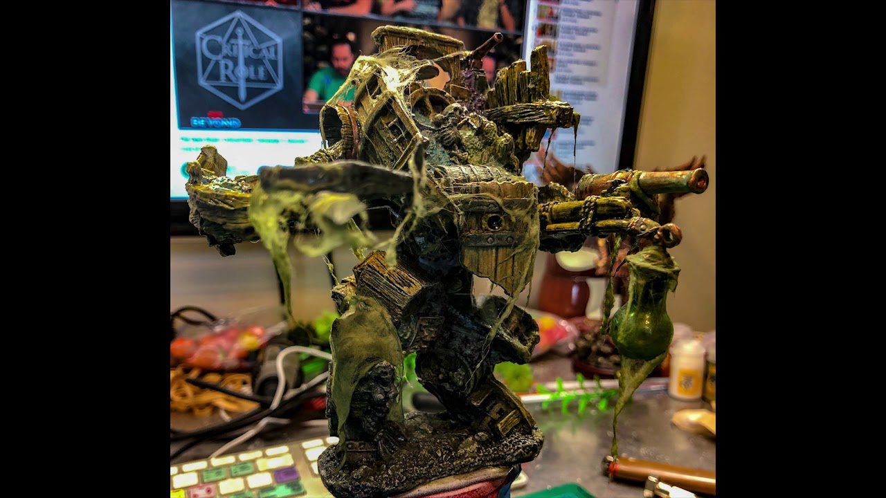 Building the Reaper Bones Shipwreck Revenant - YouTube