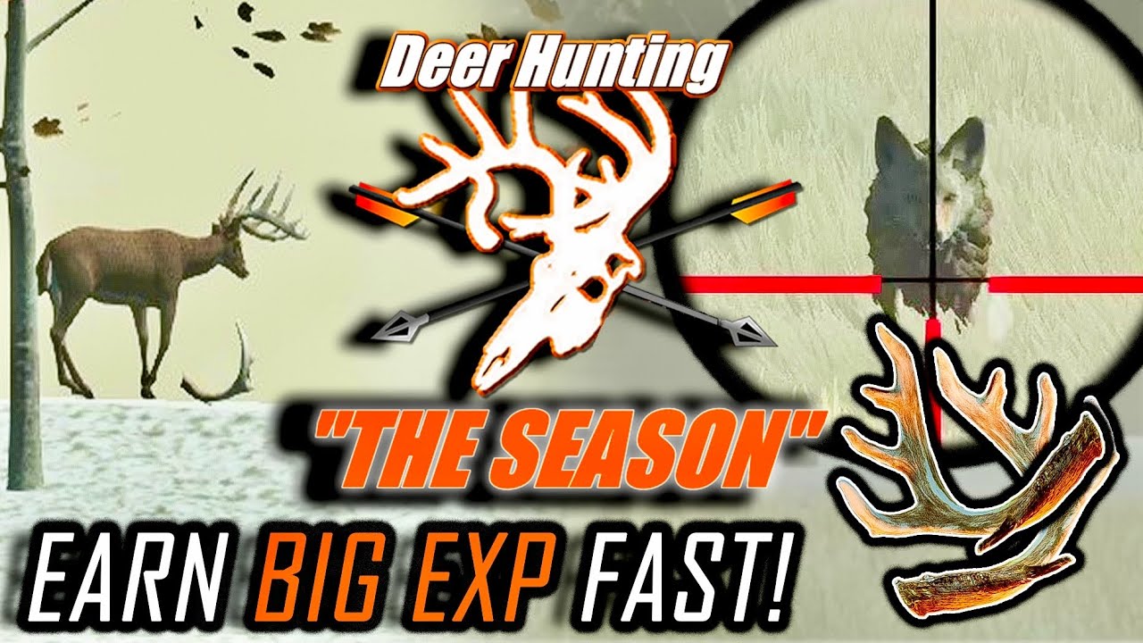 HOW TO EARN *BIG* EXP AND GET GEAR FAST IN THE SEASON! SHED AND COYOTE ...