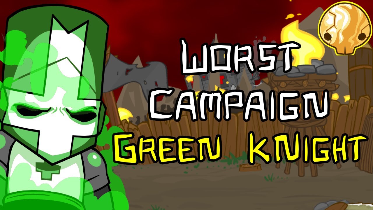 Worst Campaign Solo Insane as Green Knight - Castle Crashers - YouTube