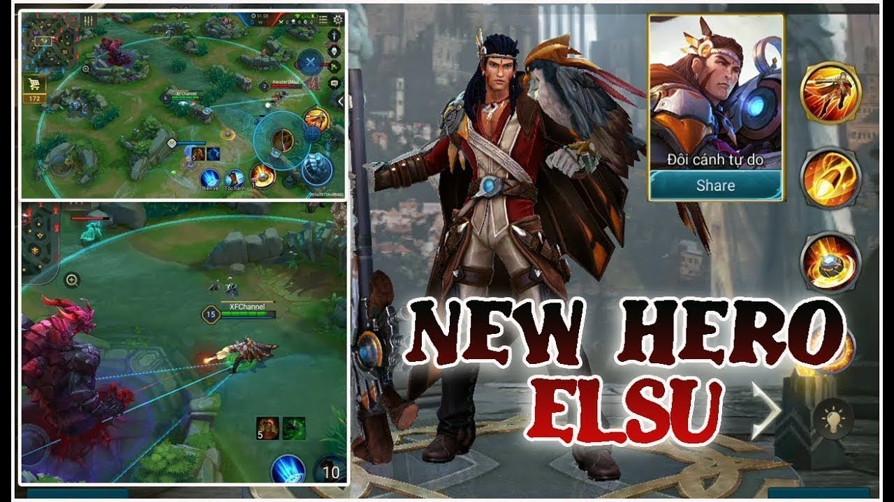 ELSU NEW HERO BEST BUILD (AHQ RUSH) | AoV | 傳說對決 | RoV | Liên Quân ...