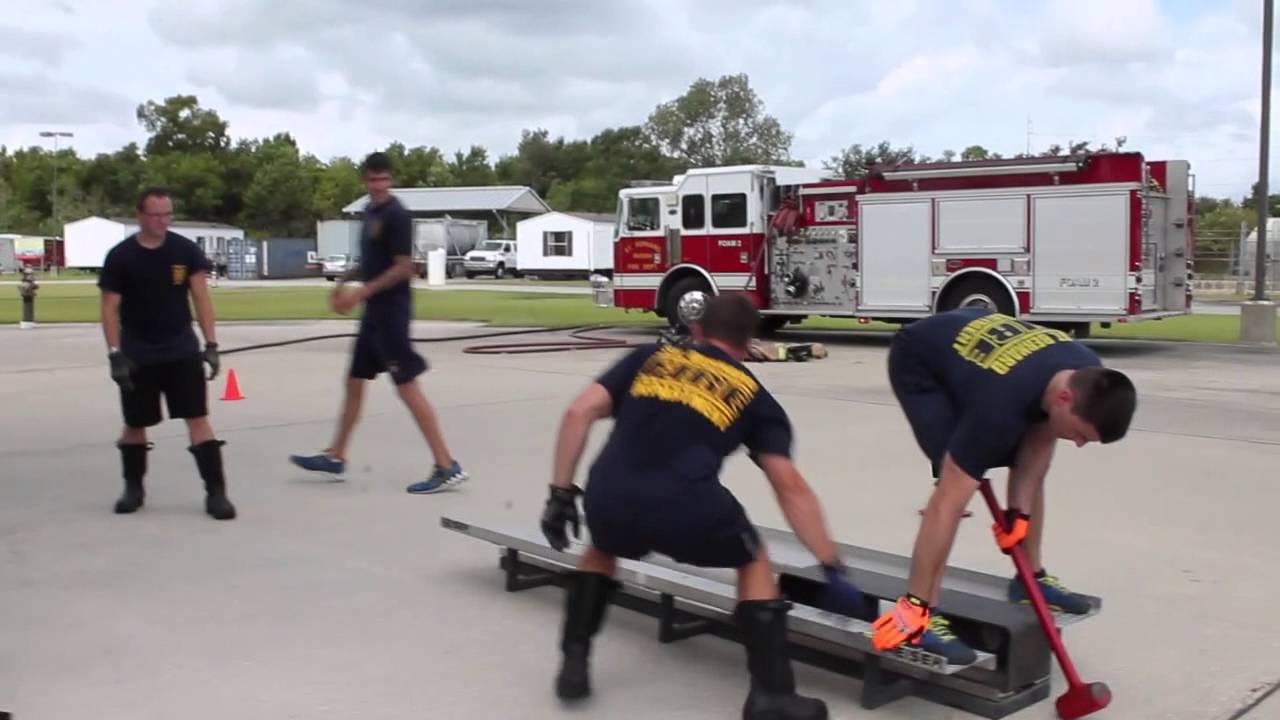 SBFD Fire Fighter Combat Challenge - Relay - YouTube