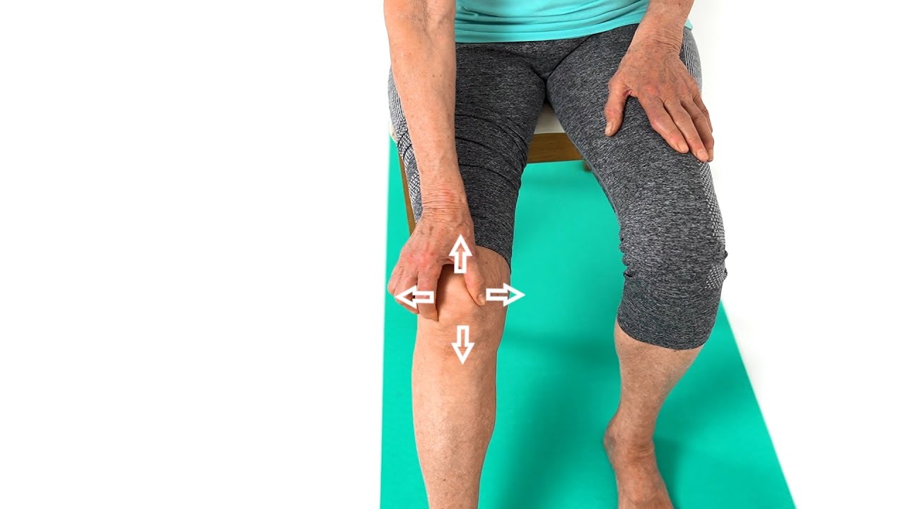 How to Improve Mobility of Your Knee Cap - YouTube