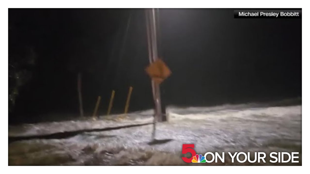 Flooding from Hurricane Debby impacts Cedar Key, Florida - YouTube