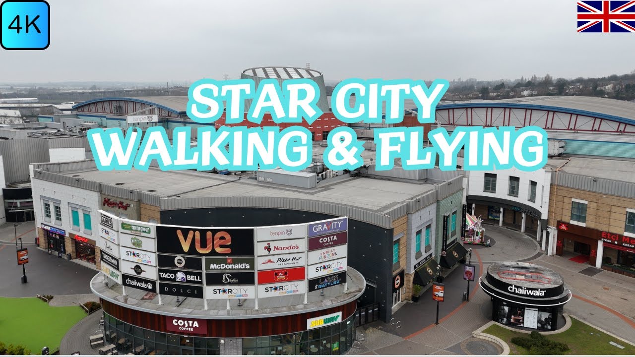 Star City Birmingham: Drone Flyover & Leisure Complex Walkaround - YouTube