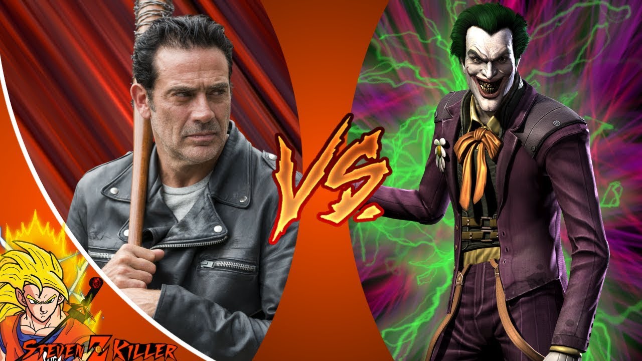 JOKER vs NEGAN (The Walking Dead) - Super Power Beat Down (EPISODE 23 ...