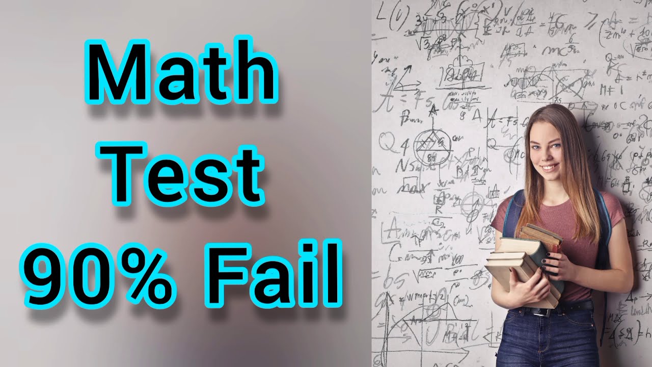 Failed Math Exam
