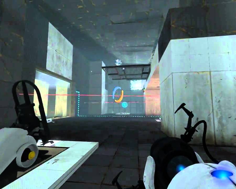 Portal 2 Chapter 3 Level 15 jumping Turrets :-) - YouTube