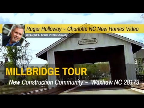 Millbridge Homes Community Video Tour - Waxhaw NC 28173 - YouTube