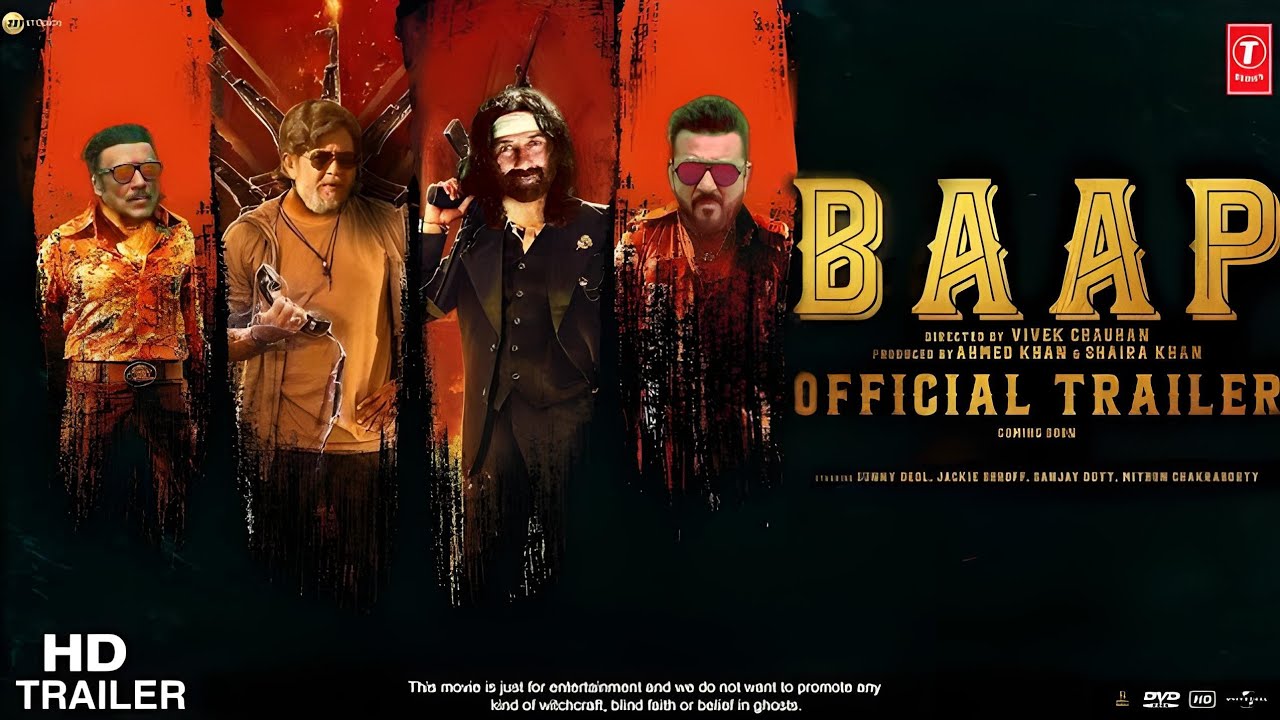 Baap - Official Trailer | Sunny Deol | Sanjay Dutt | Mithun Chakraboty ...