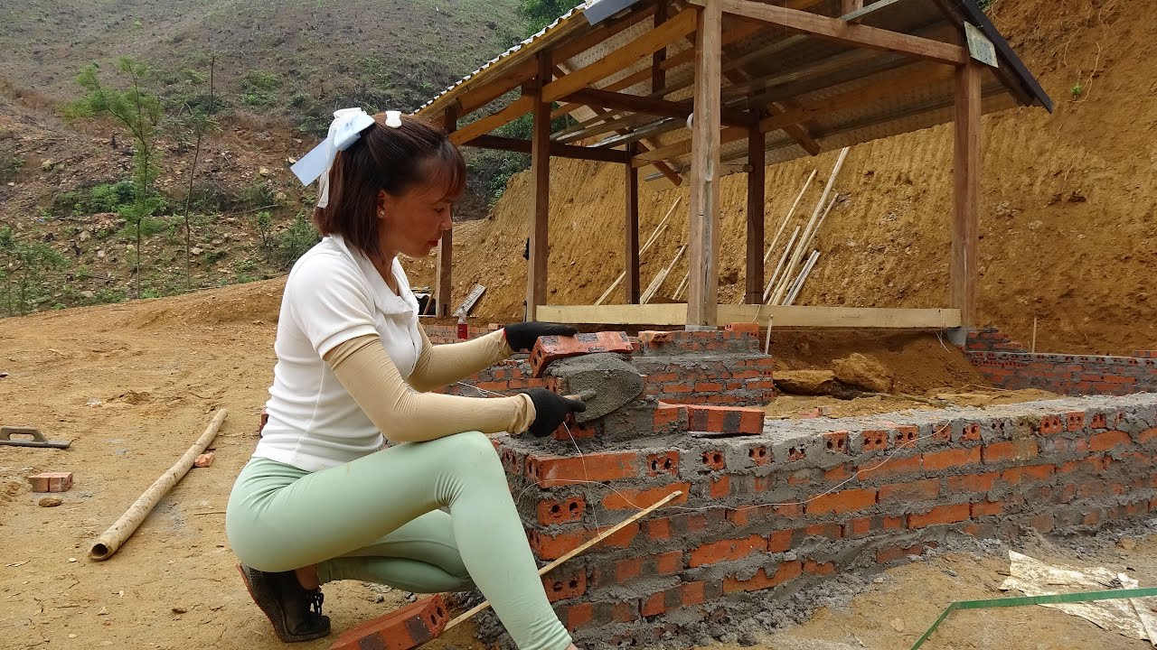 The Girl Build New House - Building a House Foundation, Creative ideas ...