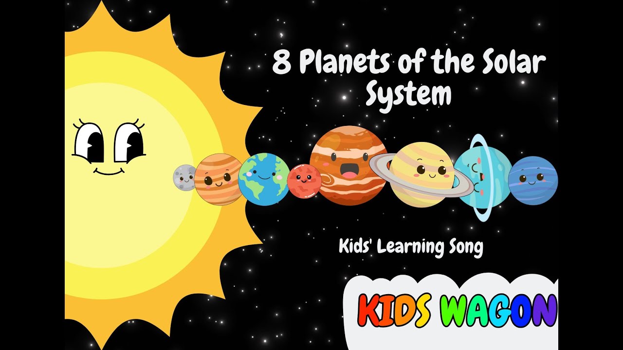 8 Planets of the Solar System Song | Fun & Easy Nursery Rhyme for Kids ...