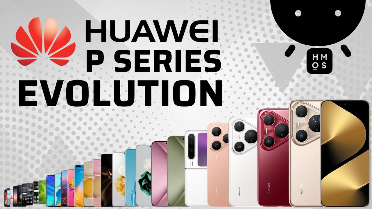 Evolution of Huawei P Series | Huawei Pura Series - YouTube