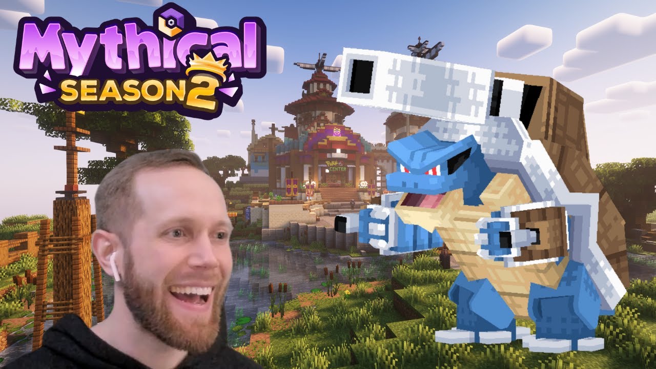 Pokemon x Minecraft?! Mythical Cobblemon Day 5! - YouTube