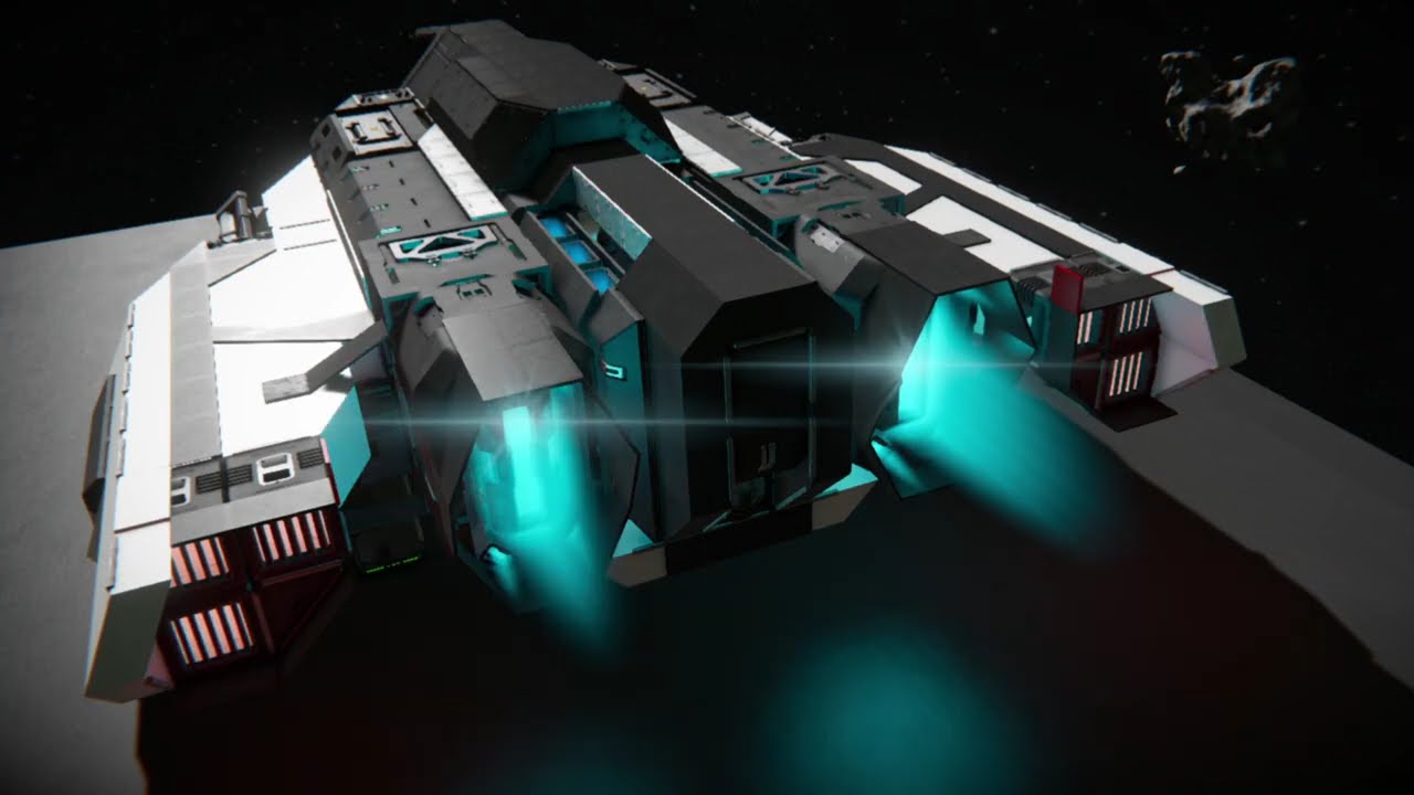 Two ship PROTOTYPES Spike-MKII Alpha and Mini | Space Engineers ...