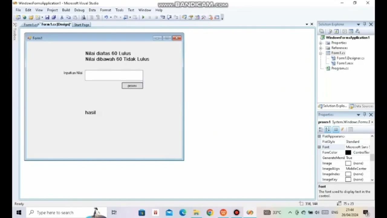 Pemrograman net 2 - YouTube