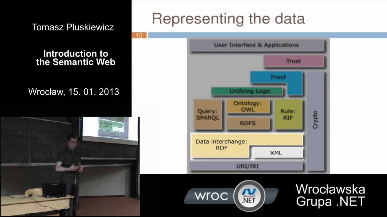 Spotkanie 51: Tomasz Pluskiewicz - Wprowadzenie do Semantic Web - YouTube