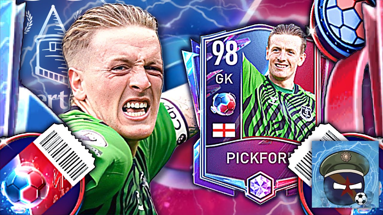 IS HE A DECENT GK??? 98 JORDAN PICKFORD REVIEW: KICKOFF RIVALRIES ...
