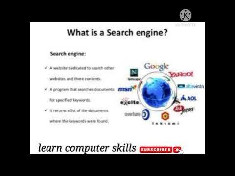 what is search engine |by learn computer skills - YouTube